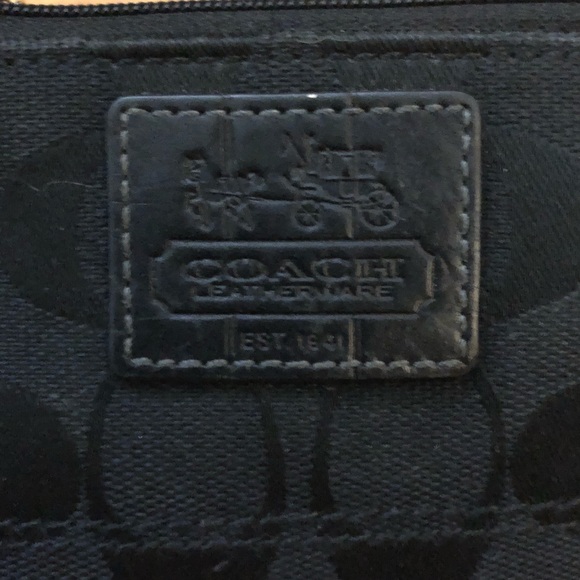 Coach | Accessories | Coach Monogrammed Keychain Wallet | Poshmark